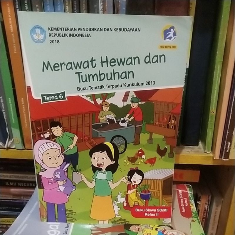 Jual buku tema 6 merawat hewan Dan tumbuhan kelas 2 sd | Shopee Indonesia