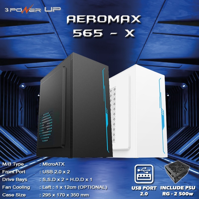 Jual Casing Office AEROMAX/ AM 565 X - Free PSU RG-2 500 Watt | Shopee Indonesia