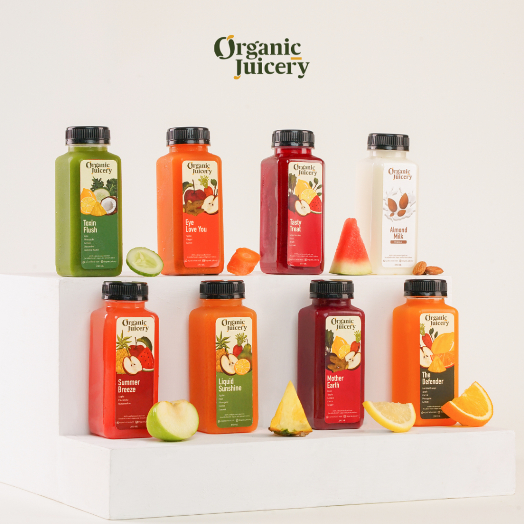 Jual Paket Detox Cold Pressed Juice 8 Set 250ml | Shopee Indonesia