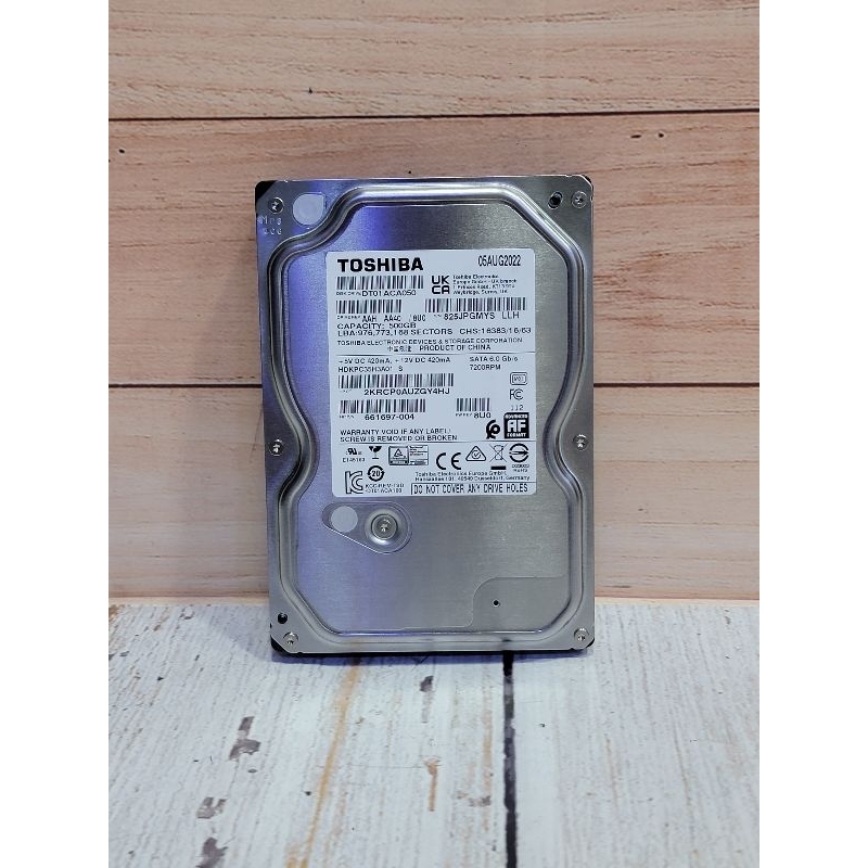 Jual hardisk pc 500gb 3,5 inch merek rendom sentinel 100% | Shopee ...