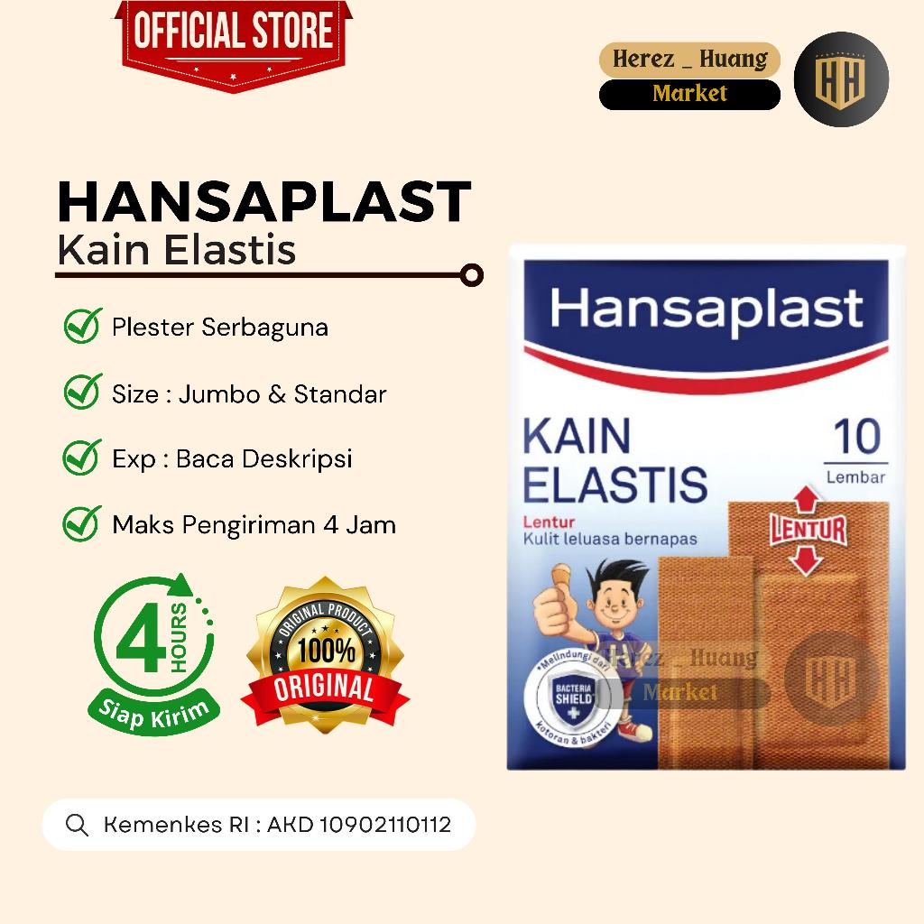Jual HANSAPLAST Plester Luka Plaster Kain Serbaguna Handiplast Ukuran ...