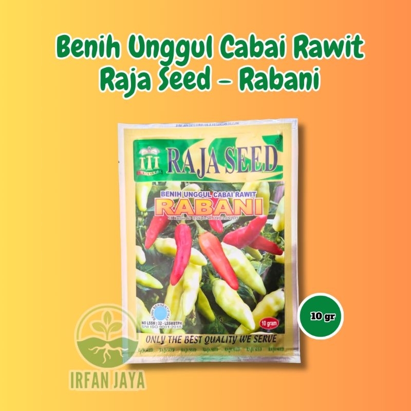 Jual Benih Unggul Cabai Rawit - Raja Seed RABANI 10 gr | Shopee Indonesia