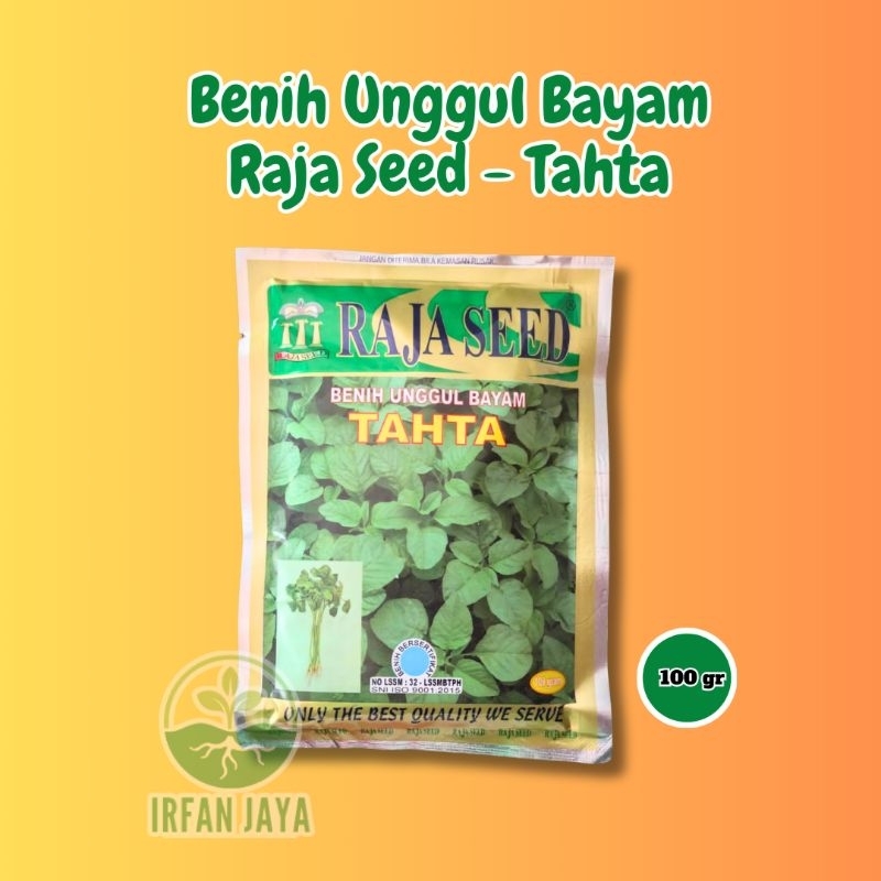 Jual Benih Unggul Bayam - Raja Seed TAHTA 100gr | Shopee Indonesia