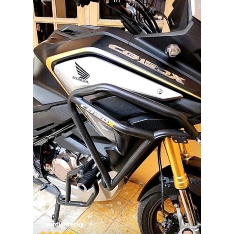 Jual CRASHBAR CB150X 2023 NEW BORN TO EXPLORE TUBULAR CB150X | Shopee ...