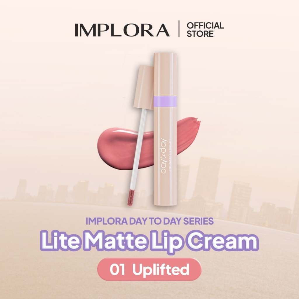 Jual Implora Day To Day Series Lite Matte Lip Cream Implora | Shopee ...