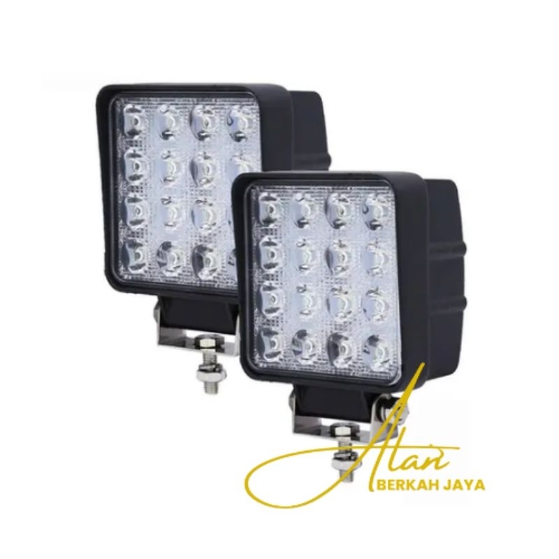 Jual LAMPU SOROT LED TEBAL BESAR 16 MATA | Shopee Indonesia