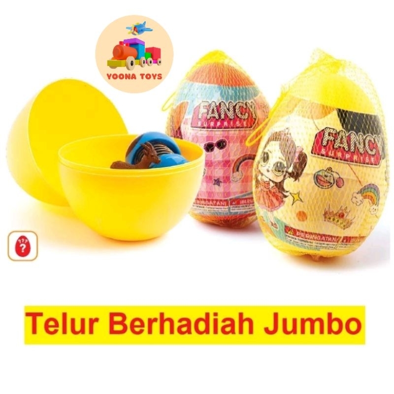 Jual YT Mainan Telur Jumbo Berhadiah Fancy MC 474 | Shopee Indonesia