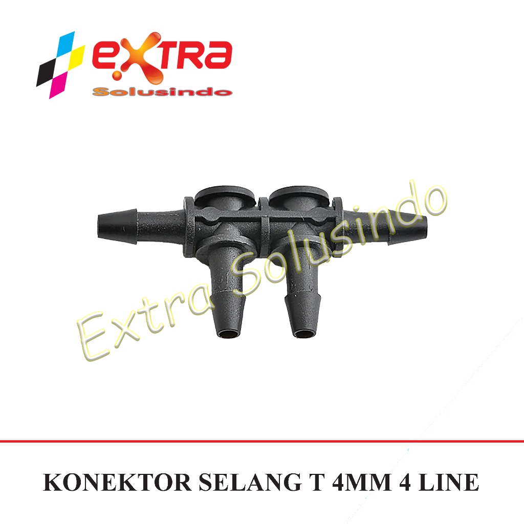 Jual KONEKTOR SELANG T UV 4MM 4 LINE | Shopee Indonesia