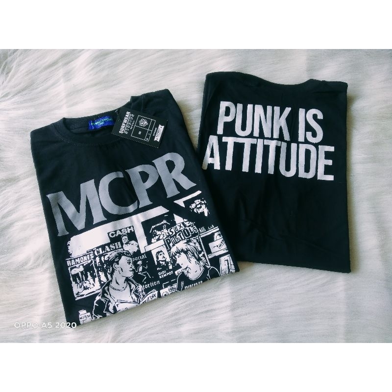 Jual kaos MCPR punk is attitude / kaos band metal / kaos punk | Shopee ...