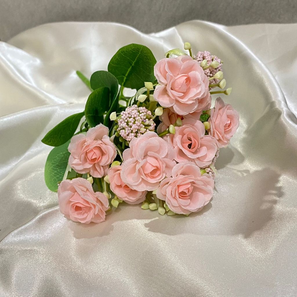 Jual BUNGA ROSE FREESIA 10 KUNTUM ARTIFICIAL BUNGA HIAS BUATAN DEKORASI ...