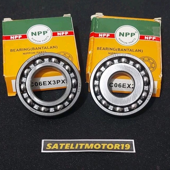 Jual laher laker bearing kruk as kro as crankshaft set GENIO BEAT NEW ...
