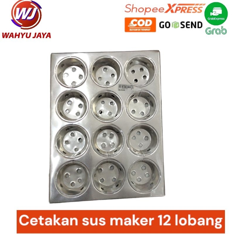 Jual cetakan sus maker 12 lubang | Shopee Indonesia