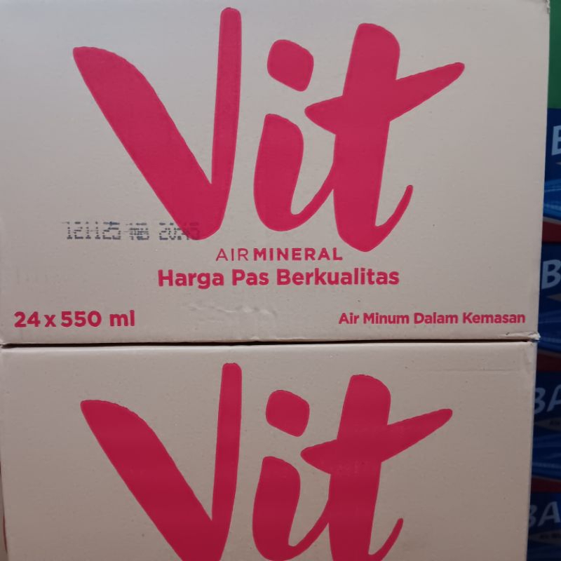Jual VIT Air Minum Dalam Kemasan 550 ml | Shopee Indonesia
