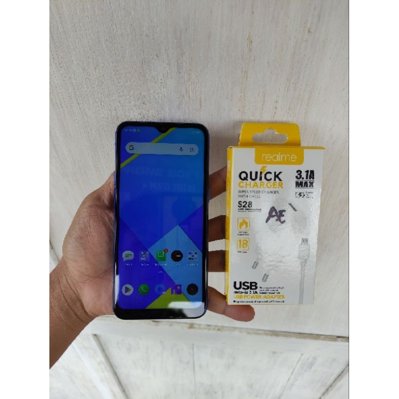 Jual Realme C2 2/32 Biru (second) | Shopee Indonesia
