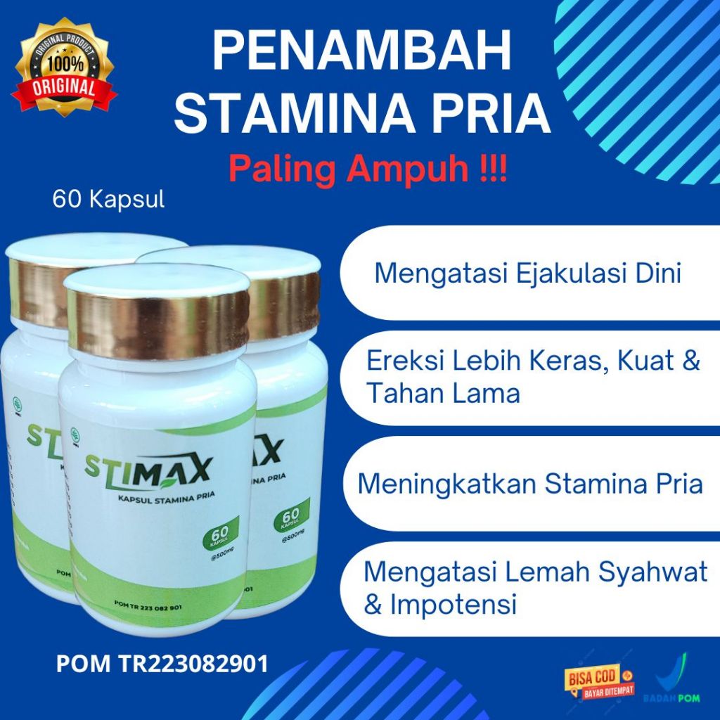 Jual STIMAX: Solusi Herbal untuk Kesuburan & Stamina Pria | Shopee ...