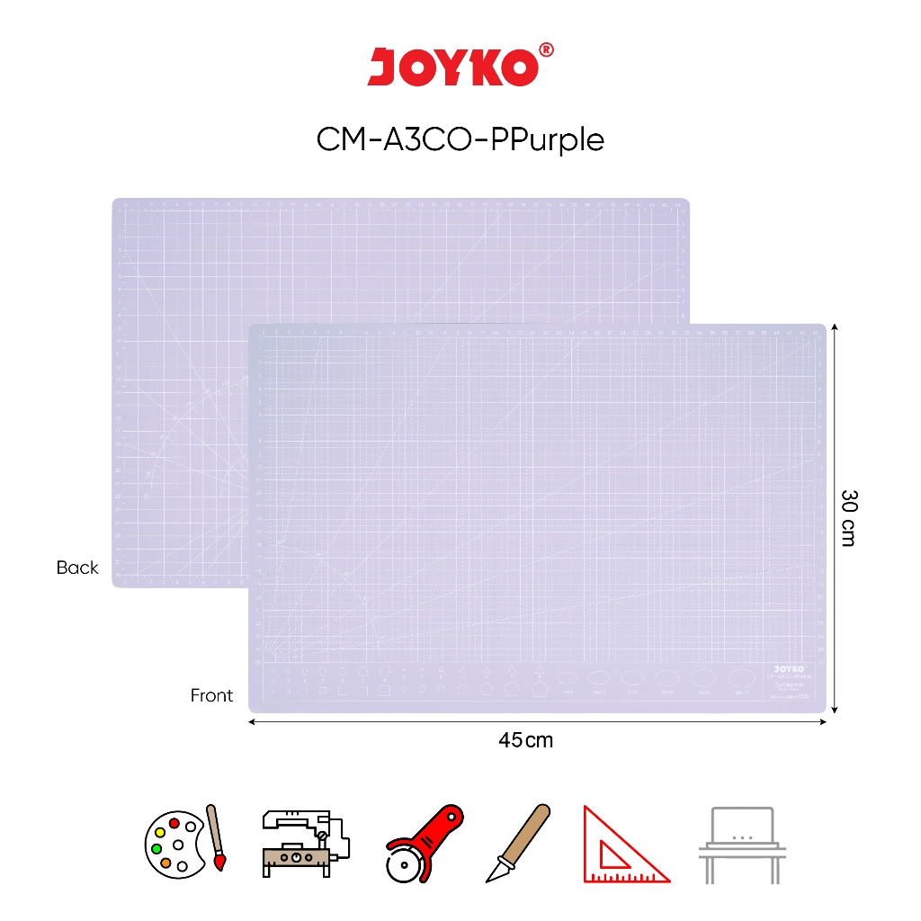 Jual JOYKO Cutting Mat Alas Potong Ukuran A3 CM-A3 | Shopee Indonesia