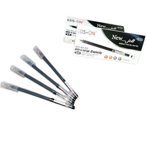 Jual Pulpen/ Bolpoin/ Bolpen Gel 0,5mm Merek EDS-ON 1 Lusin (isi 12pcs ...