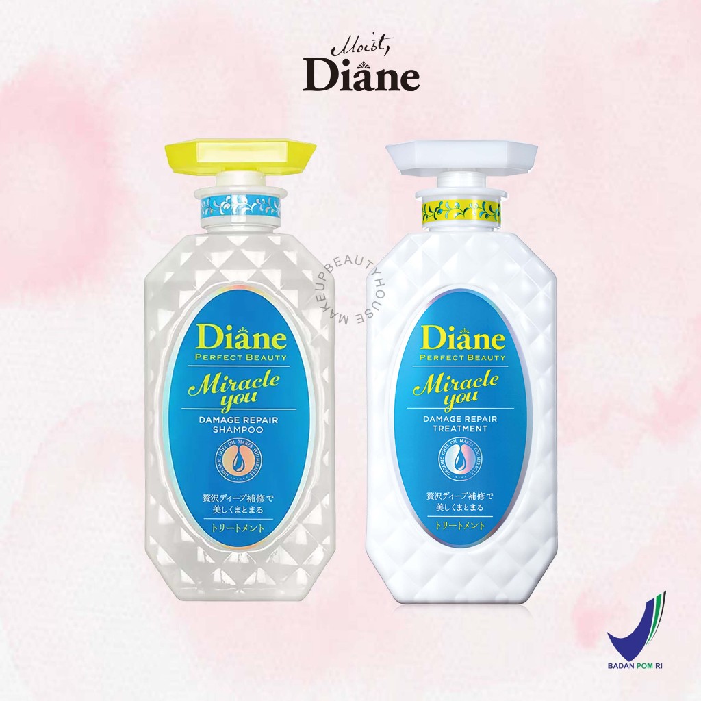Jual MOIST DIANE Miracle You Shampoo / Treatment 450ml | Shopee Indonesia