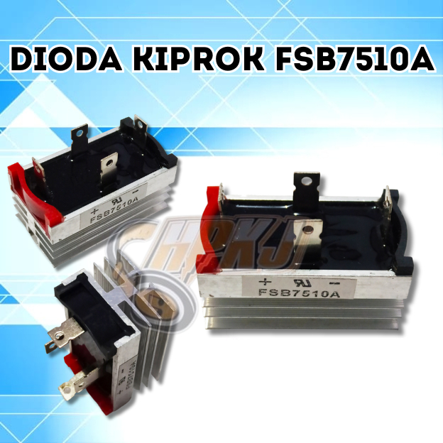 Jual Dioda Kiprok bridge 75 A / Ampere dilengkapi Hetsink | Shopee ...