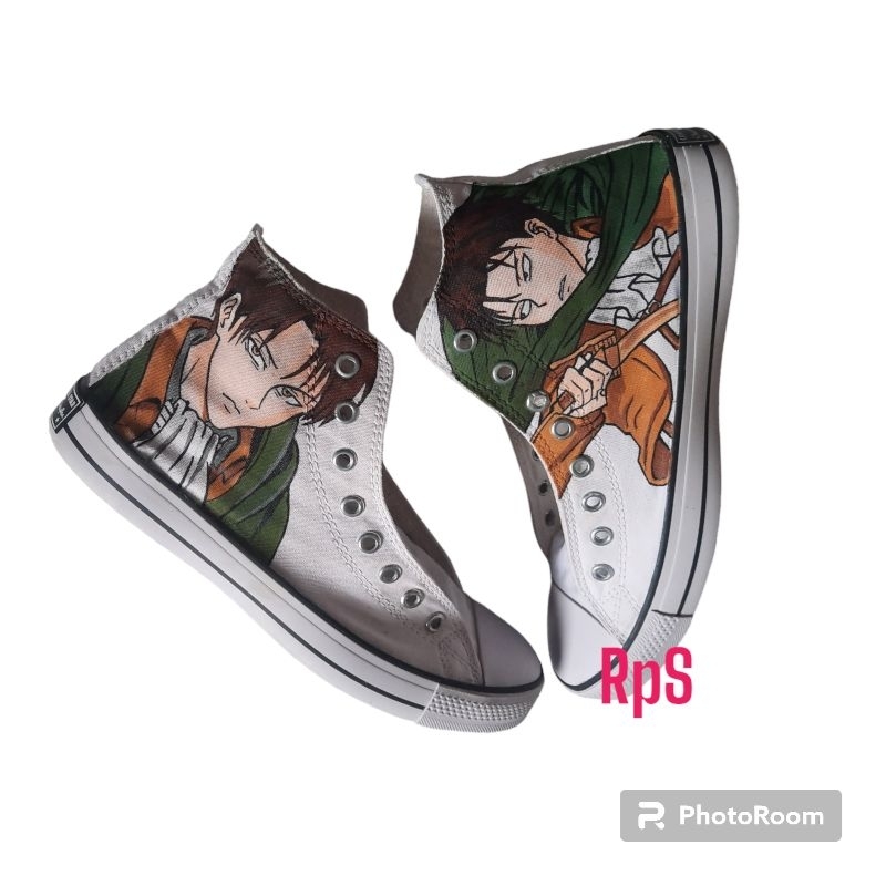 Jual Sepatu Anime Attack On Titan Levi Anckerman | Shopee Indonesia