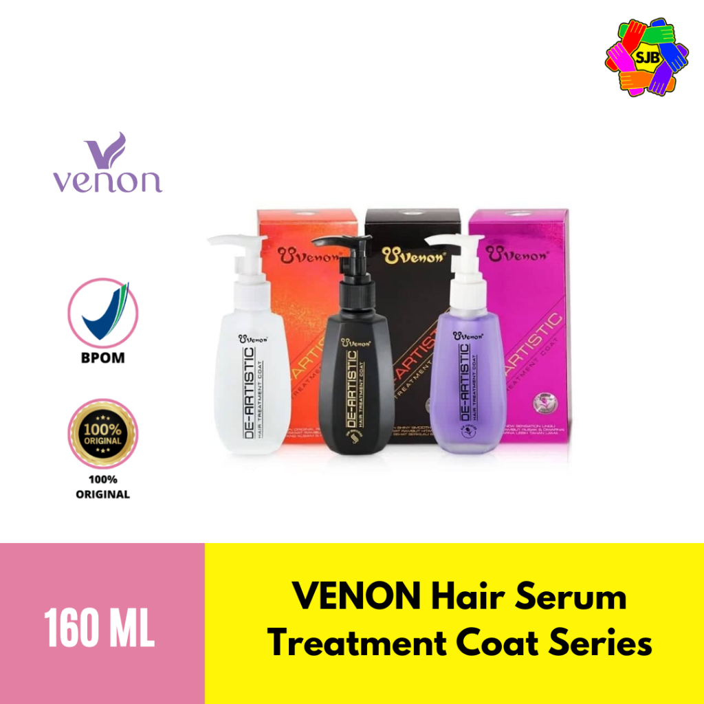 Jual VENON Hair Serum Treatment Coat Series - 160ml | Shopee Indonesia