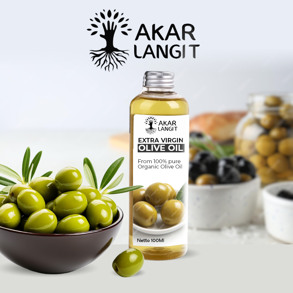 Jual Minyak Zaitun Asli xtra Virgin Olive Oil 250 ml AKARLANGIT 100% ...