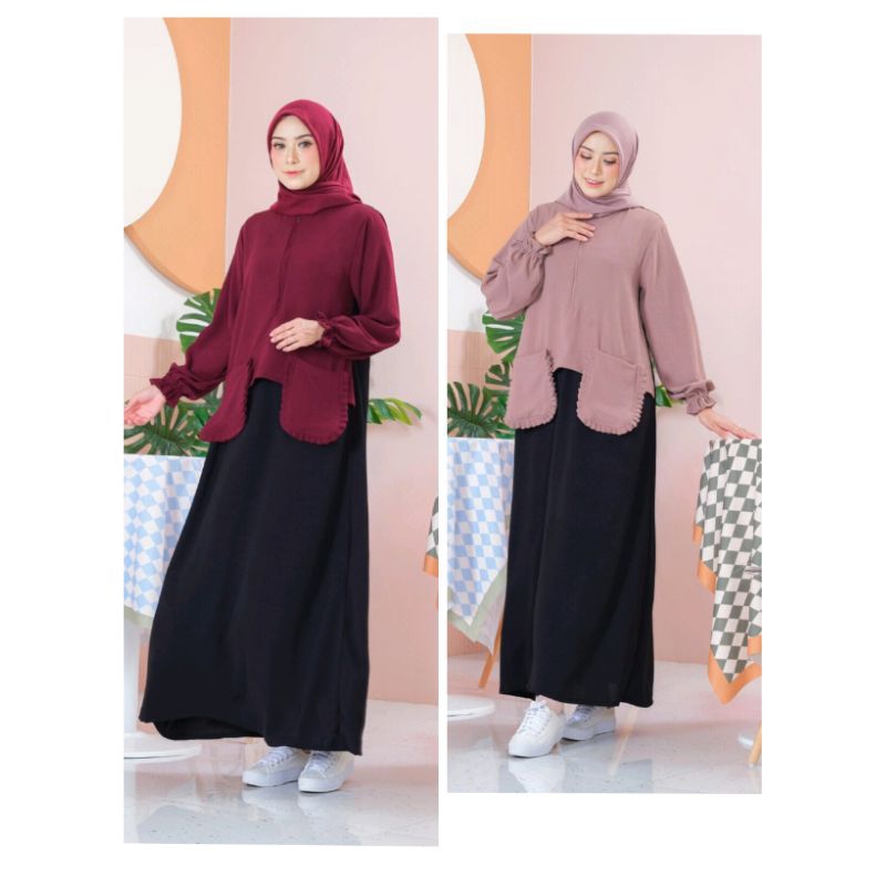Jual Kino dress (2 warna) | Shopee Indonesia