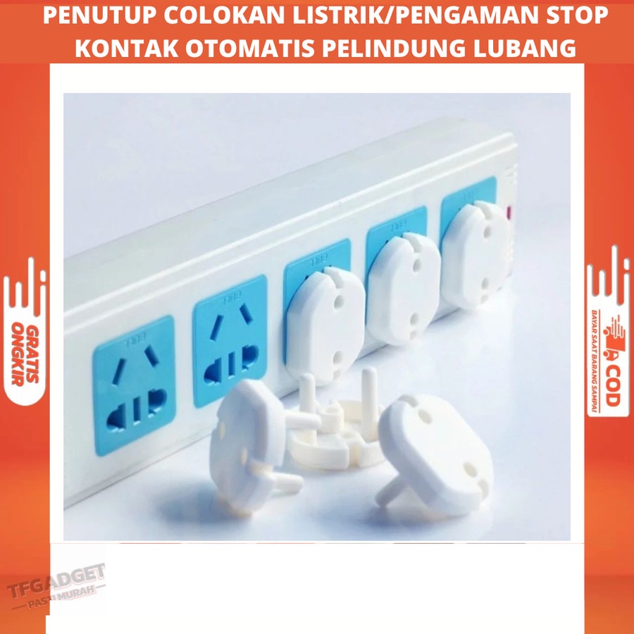Jual PENUTUP COLOKAN LISTRIK/PENGAMAN STOP KONTAK OTOMATIS PELINDUNG ...