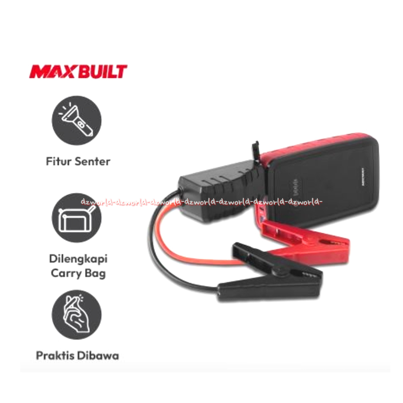 Jual Maxbuilt Lithium Jump Starter & Power Bank Carry Bag Alat Baterei ...