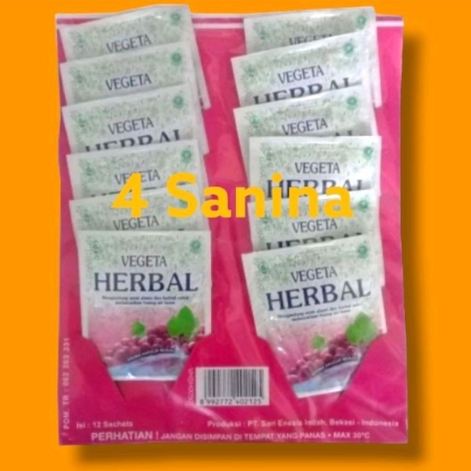 Jual Vegeta herbal isi 12 sachet | Shopee Indonesia