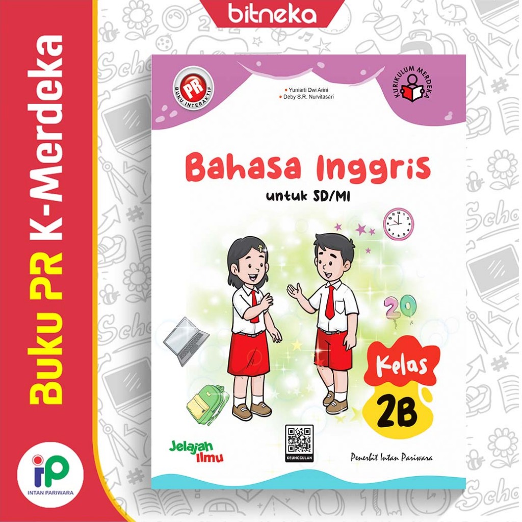 Jual Buku PR Interaktif Bahasa Inggris 2B SD/MI Kelas 2 Semester 2 - Kurikulum Merdeka - Intan ...