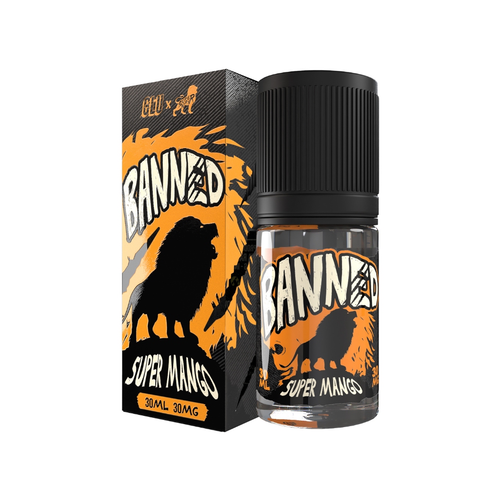 Jual Glu x Supernayr Liquid Banned Super Mango 30 ML 30 MG Saltnic ...