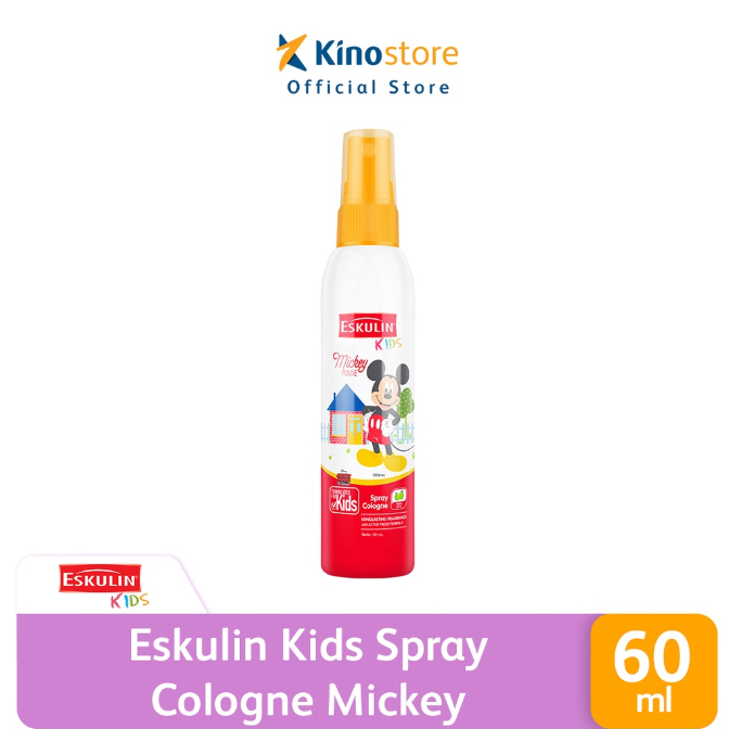 Jual Eskulin Kids Mist Cologne Mickey Botol 100 ml | Shopee Indonesia