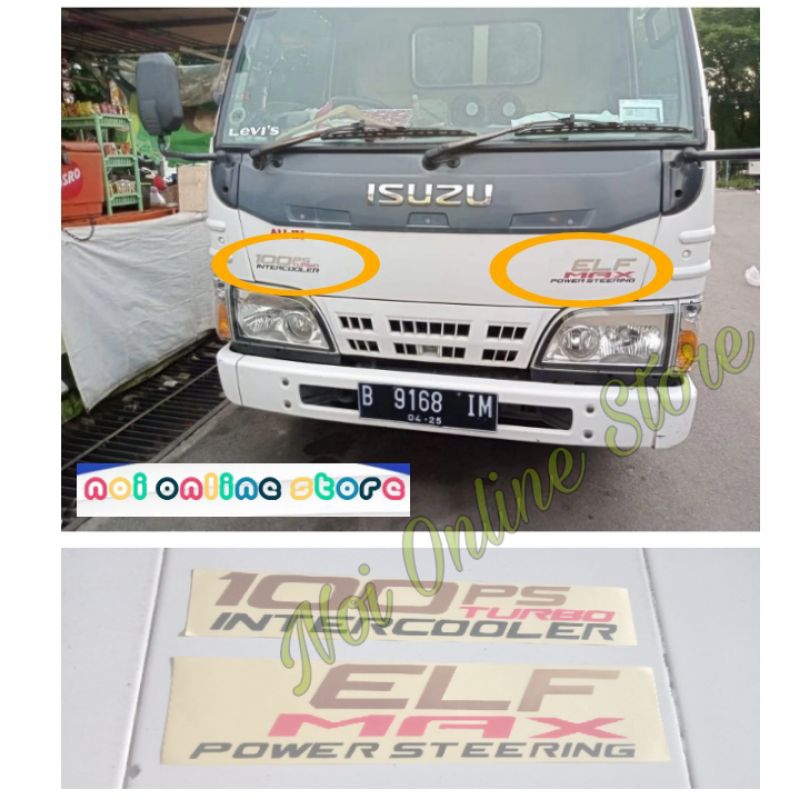Jual Sticker ISUZU ELF Power Steering | Shopee Indonesia