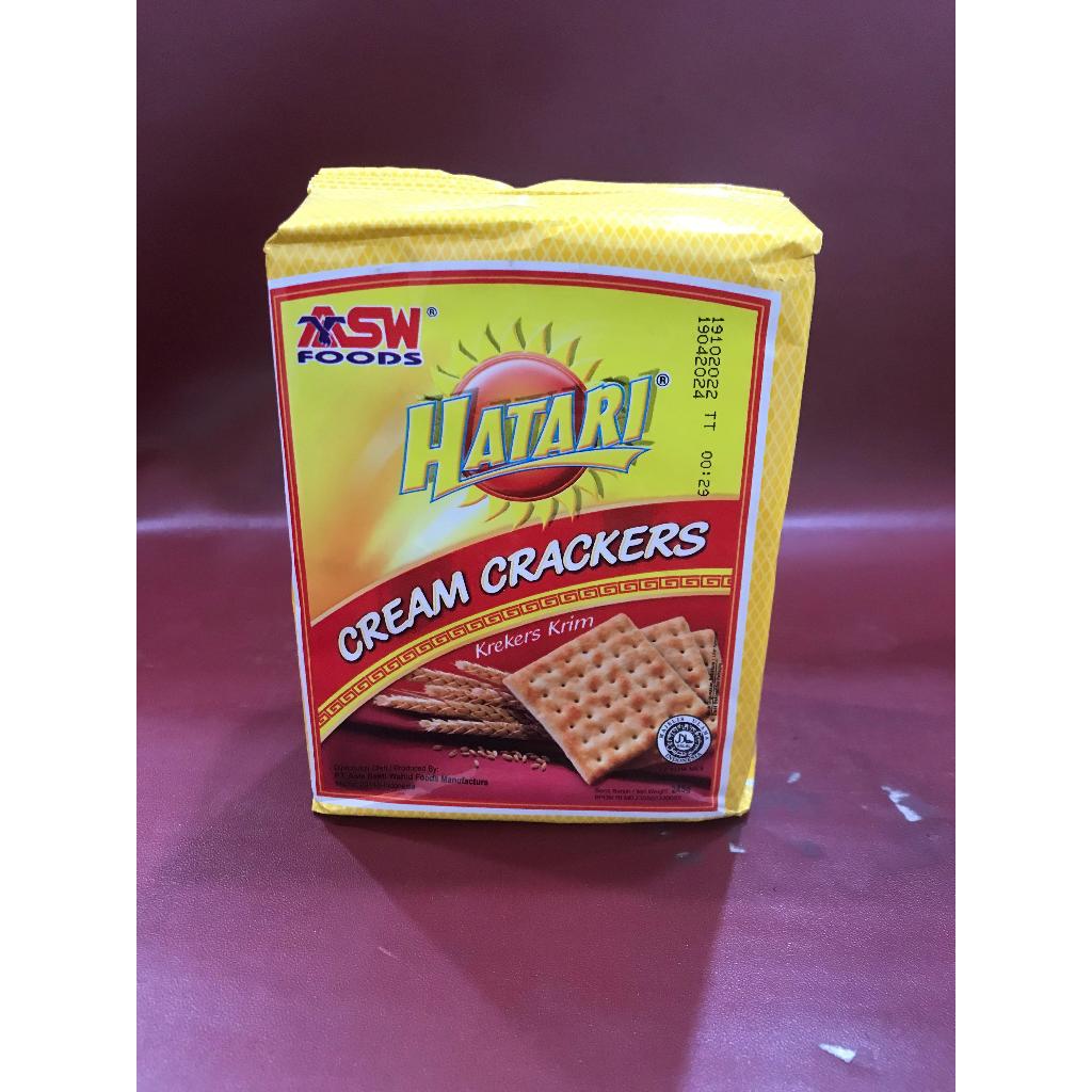 Jual Hatari Cream Crackers 245G - Biskuit Crackers Roti Kering Hatari ...