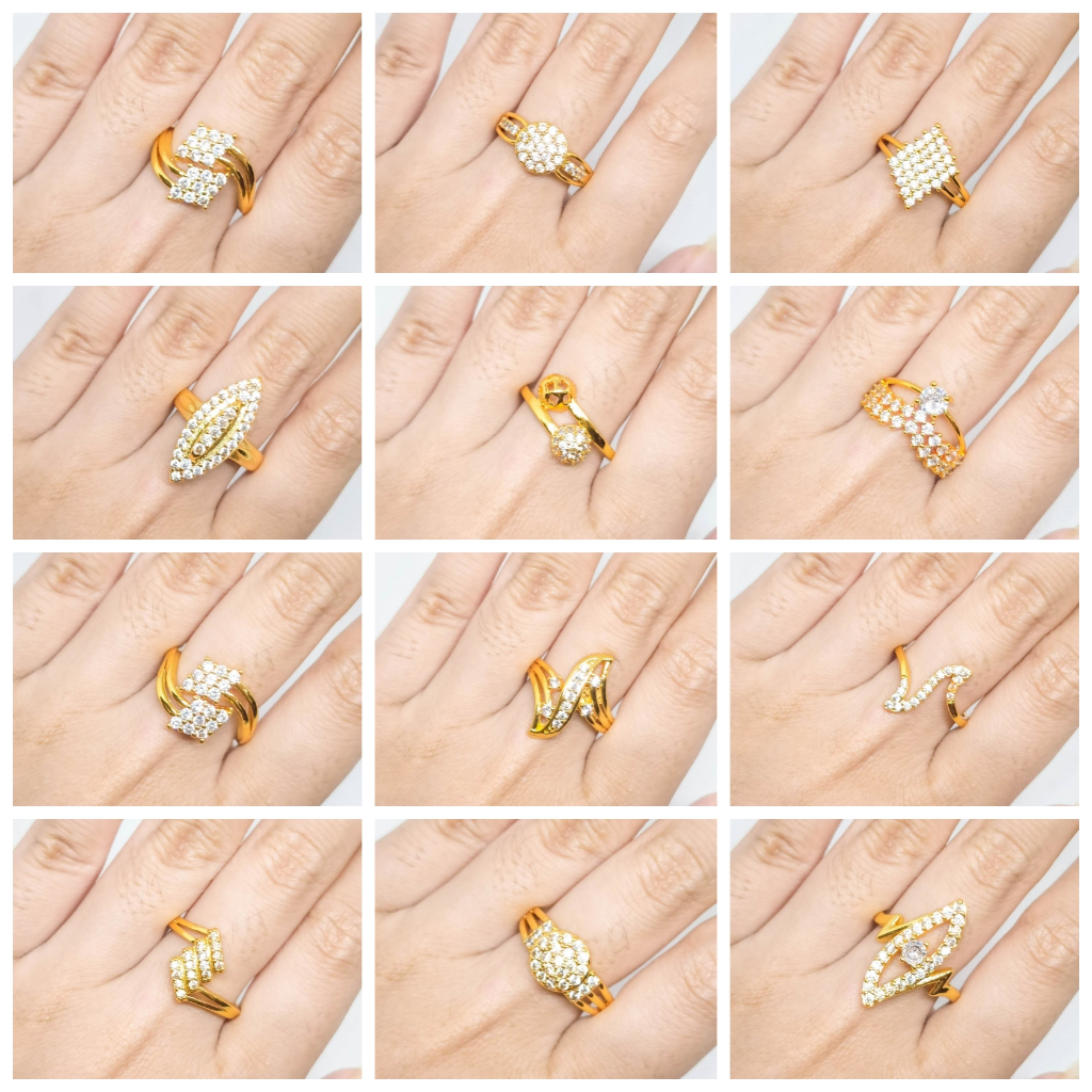 Jual Cincin Permata Xuping Titanium Lapis Emas 24K Perhiasan Cantik ... Jual Cincin Permata Xuping Titanium Lapis Emas 24K Perhiasan Cantik ...