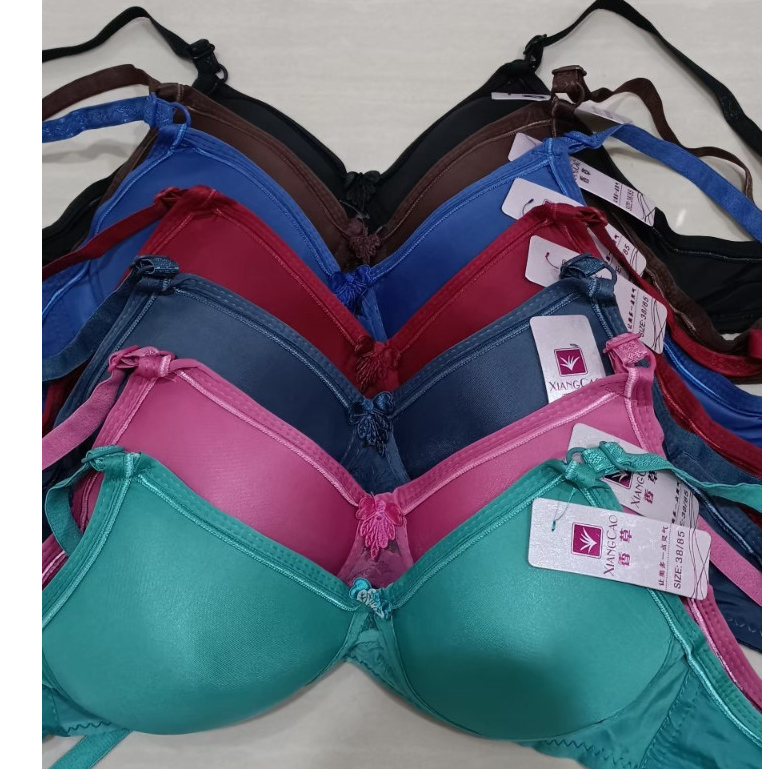 Jual (6 PCS) SALE BRA NON KAWAT TERMURAH POLA CUP A BRA XINGCAO ...