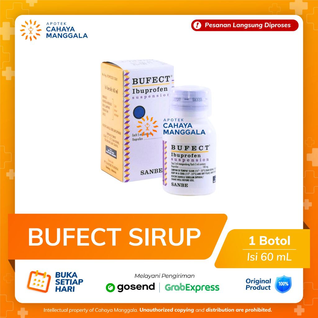 Jual BUFECT SIRUP 60 ML | Shopee Indonesia