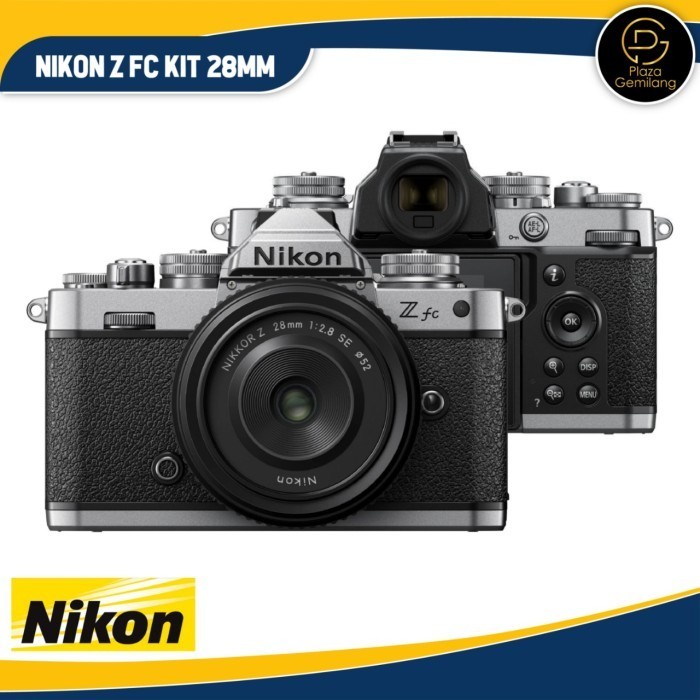 Jual Nikon Z FC kit 28mm f2.8 Mirrorless Nikon ZFC 28 f/2.8 SE | Shopee Indonesia