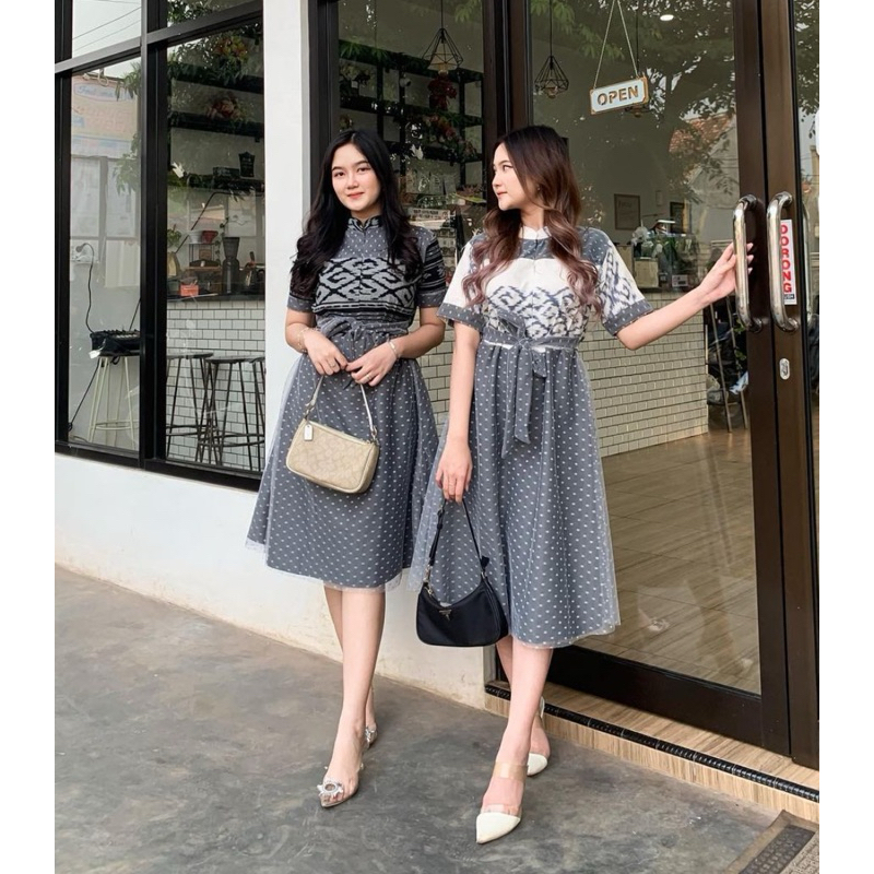 Jual keishan.id - DRESS TENUN DOTY DRESS KONDANGAN TENUN IKAT ORY TROSO ...