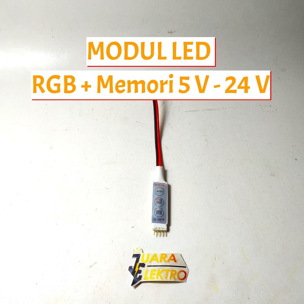 Jual MODUL LED RGB + Memori 5V - 24V | Modul Kit LED Color RGB 5 - 24 ...
