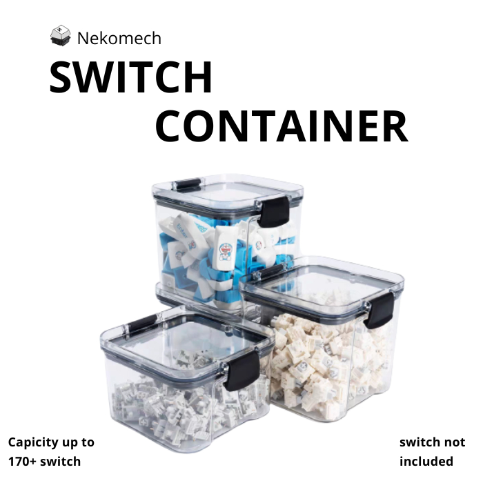 Jual Switch Container Storage Box Mechanical Keyboard KBDfans Kotak ...