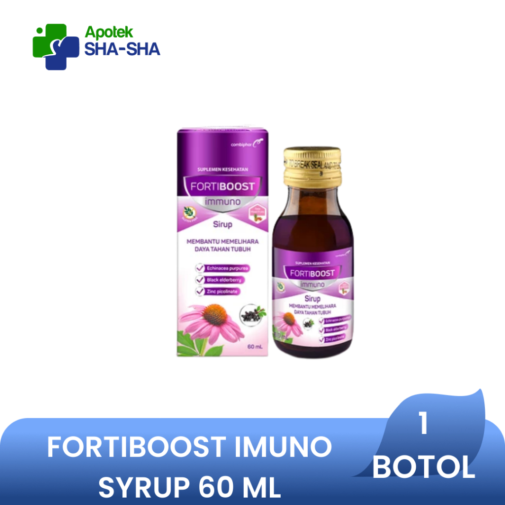 Jual FORTIBOOST IMMUNO SYRUP 60 ML | Shopee Indonesia