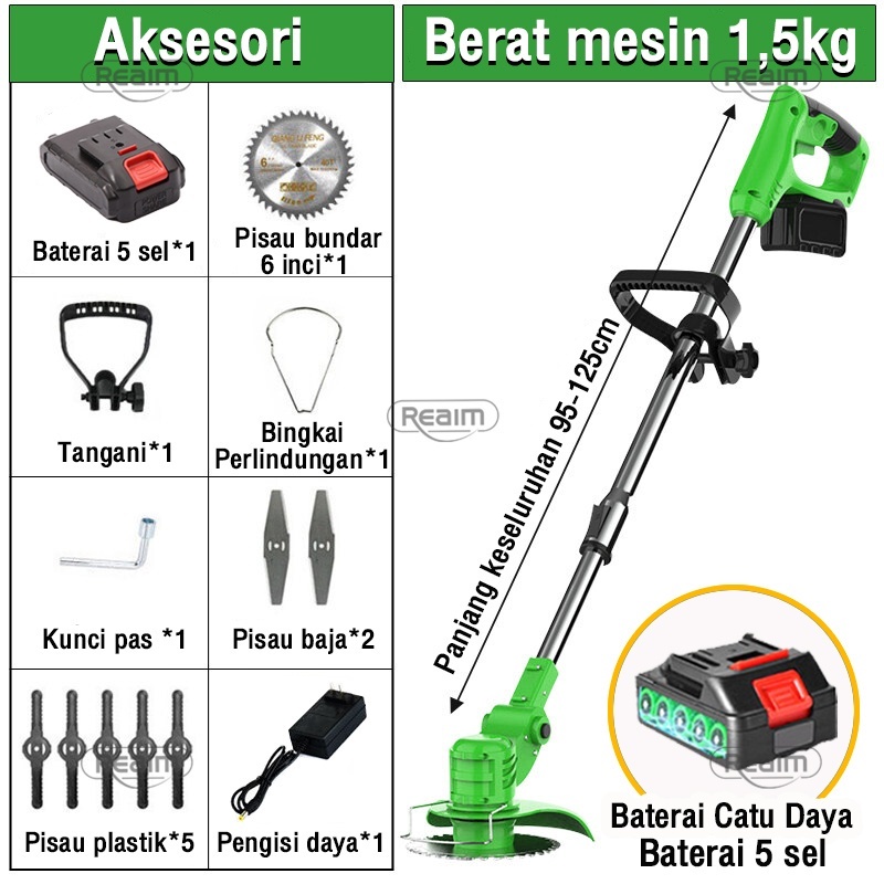 Jual Mesin Potong Rumput Kualitas Tinggi Pemotong Rumput Listrik ...