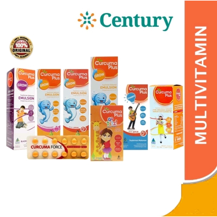 Jual Curcuma Plus All Variant /Fruit & Veggie Rasa Jeruk 100 ml ...