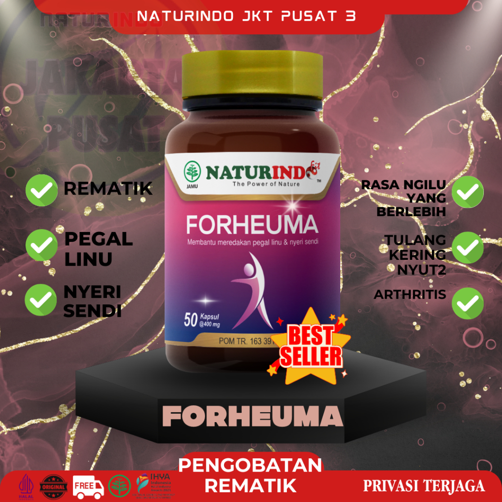 Jual Naturindo Forheuma Obat Herbal Jamu Tradisional Asam urat ...