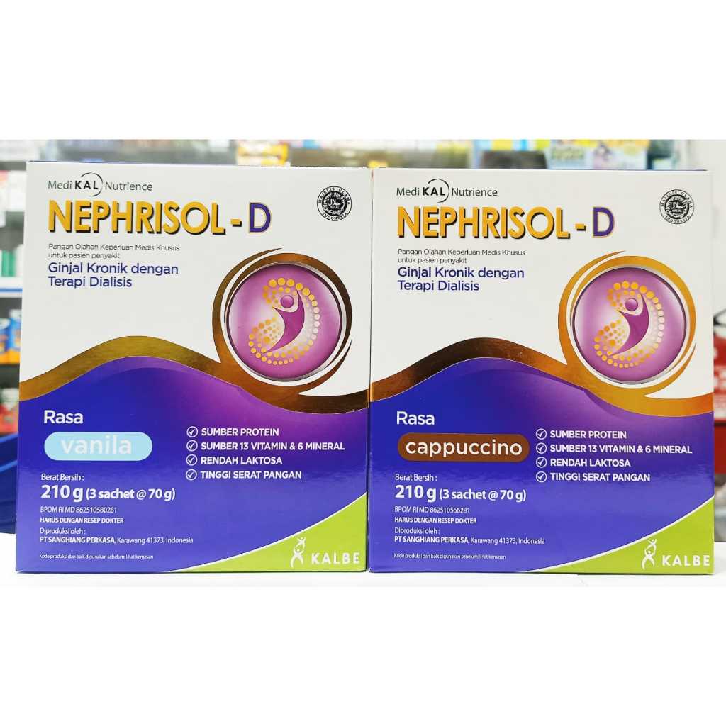 Jual 𝐍𝐞𝐩𝐡𝐫𝐢𝐬𝐨𝐥-𝐃 𝟐𝟏𝟎𝐆𝐑 - Susu Khusus untuk Pasien Ginjal Kronik dengan ...
