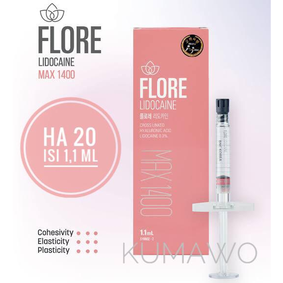 Jual 1400 MAX FLORE filler (partikel terpadat dan tahan lama) | Shopee Indonesia