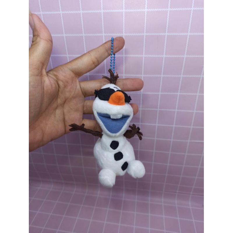 Jual boneka olaf Frozen Elsa Anna original Disney keychain | Shopee ...