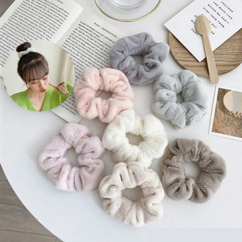 Jual RD Ikat Rambut Scrunchie Korea Hijab Gelang Hairband Kunciran ...